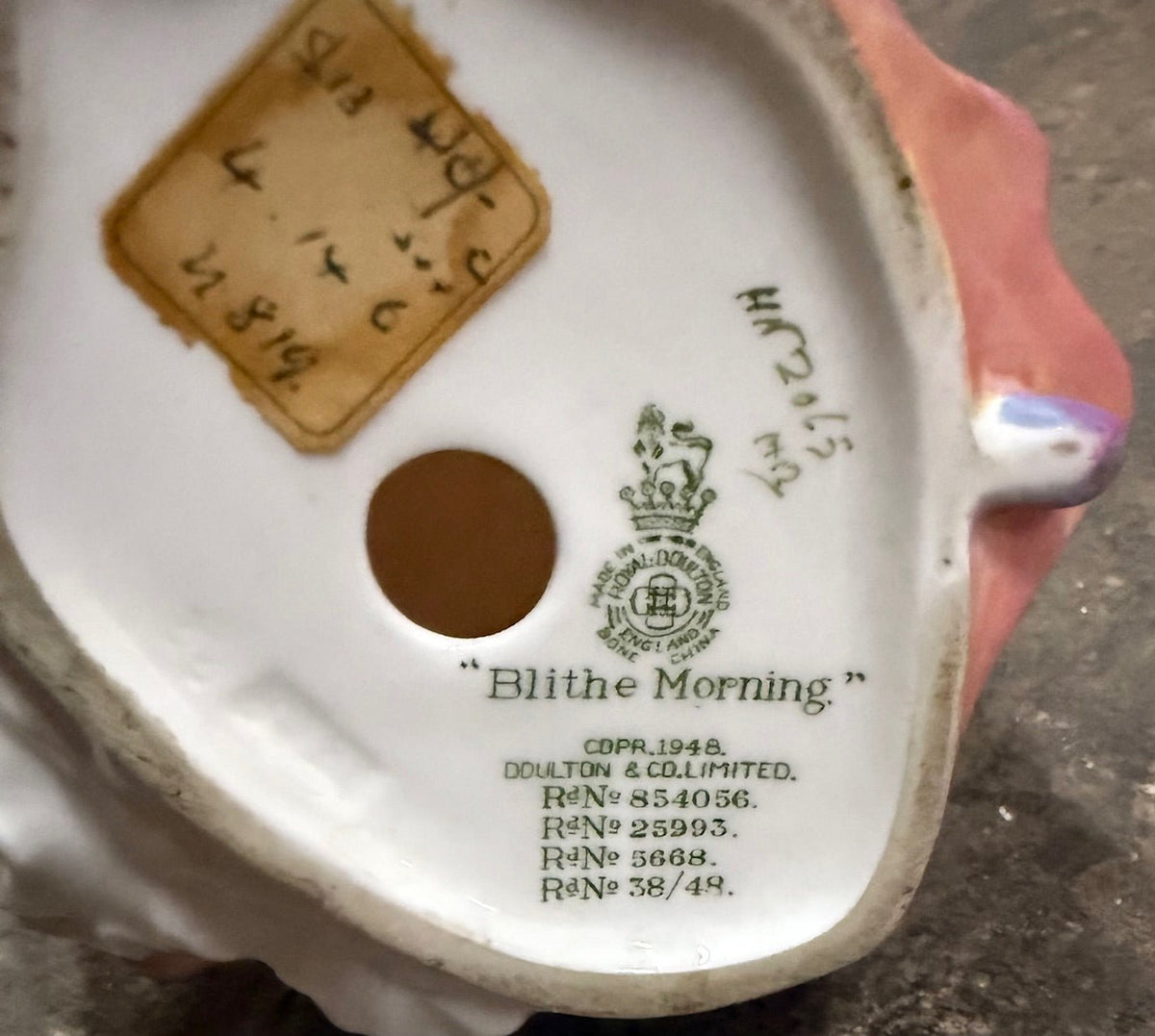 'Blithe Morning' Royal Doulton Figurine – Big Reuse