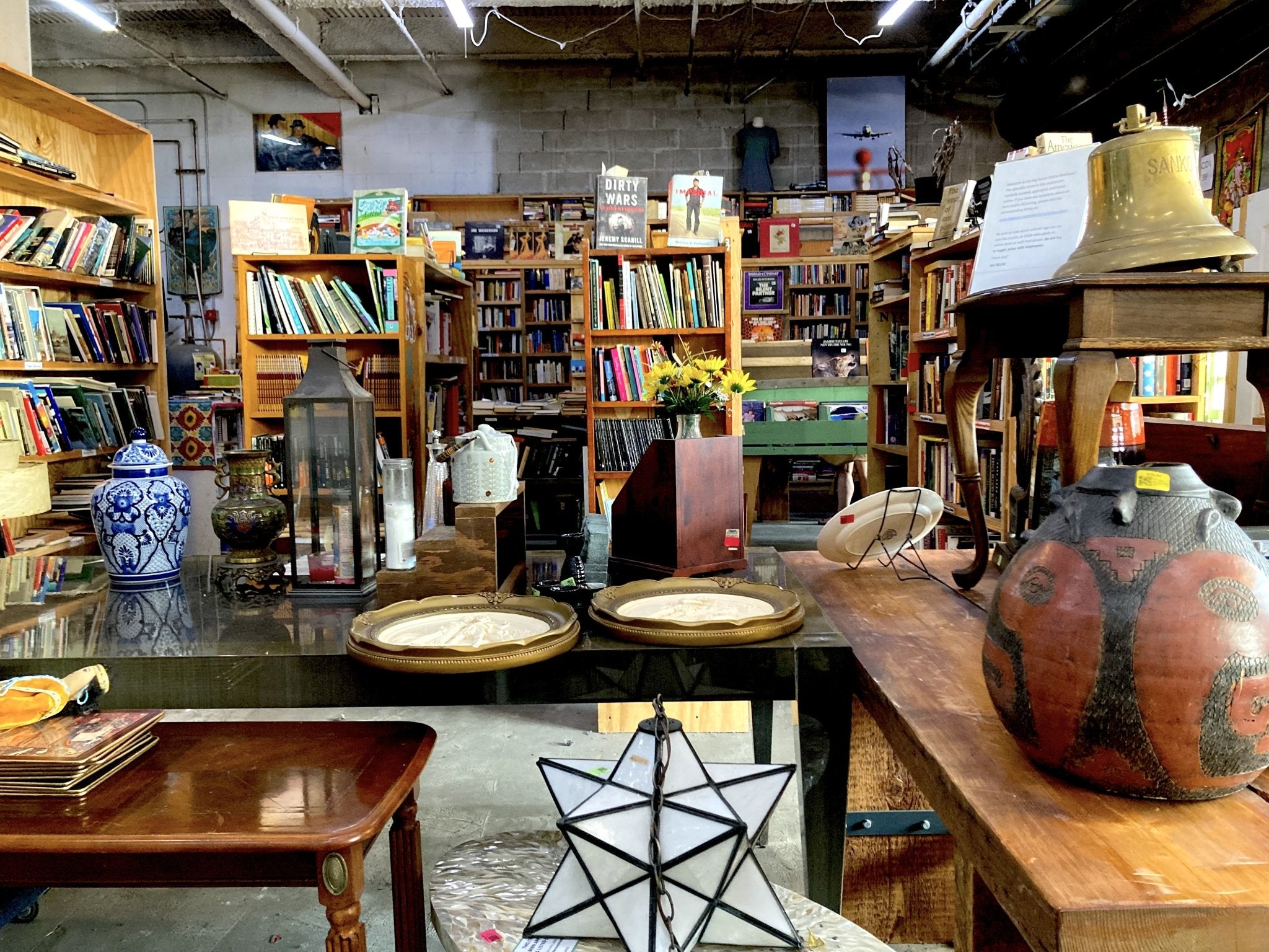 Shopping at Big Reuse