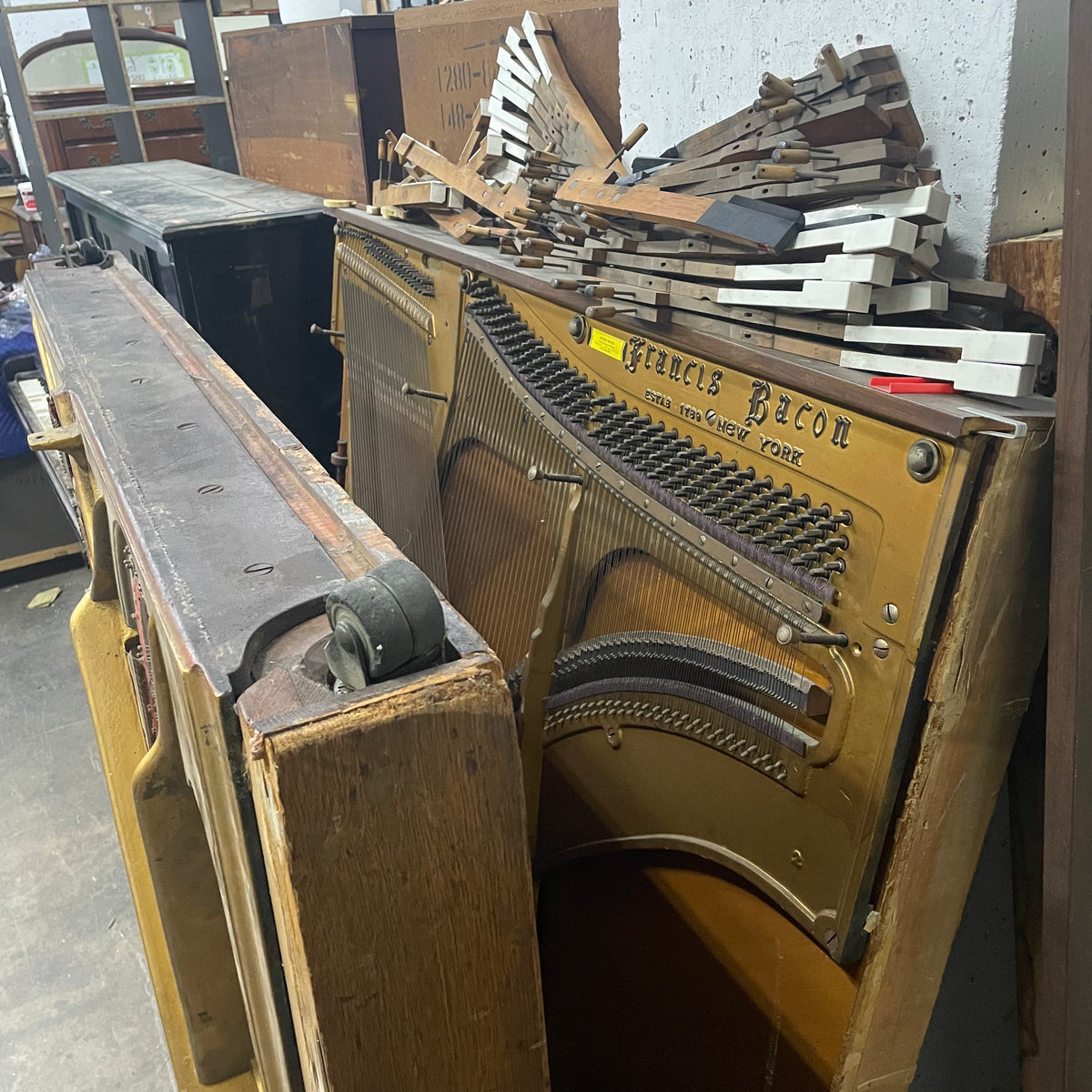 Piano Sound Board – Big Reuse